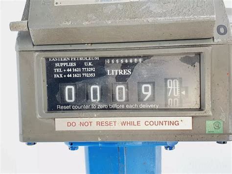 Analog Veeder Root 7887 Flow Meter Counter Totalizer 0788700 904 Litres