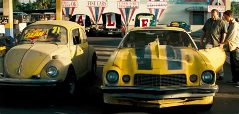 First Look Bumblebees Original Vw Beetle Form In The Bumblebee Movie