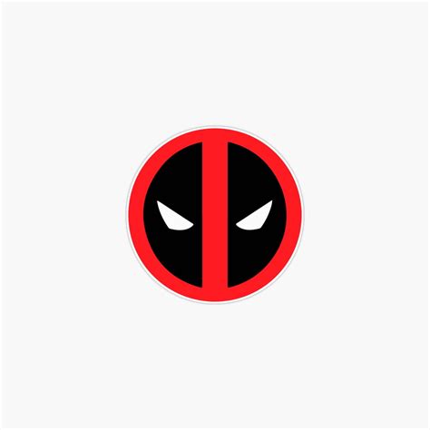 Onim Deadpool Logo Sticker Phone Decal Water Bottle Stickers Car