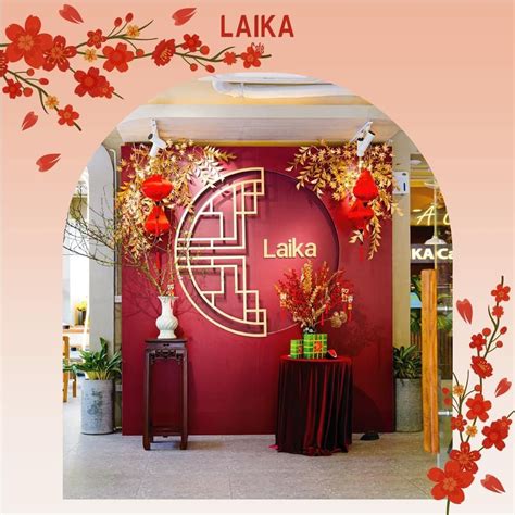 Original Red Retro Classical Birthday Banquet Stage Background