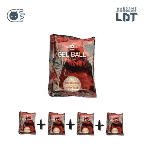 Gel Balls Ldt 40 Version With Friction Best For Gel Blasters