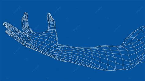 Vector Illustration Of Hand Grasping A Small Or Slim Object Vector