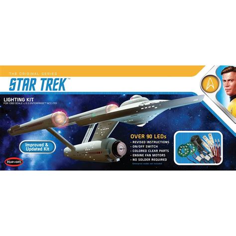 Polar Lights 1350 Star Trek Tos Uss Enterprise Lighting Kit