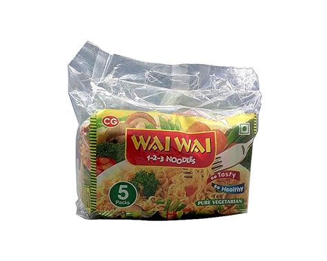 Wai Wai Noodles 5pack Nepali Pasal