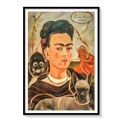 Buy Frida Kahlo Self Portrait Frida Kahlo Fashion Poster And Prints