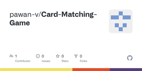 Github Pawan Vcard Matching Game