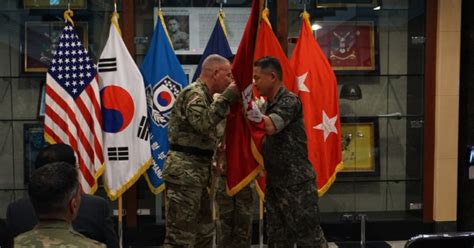 포토 주한 미8군 한국측 부사령관 신설김태업 육군 준장 부임