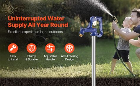 Frost Proof Yard Hydrant 63 Length 36 Bury Depth Heavy Duty Cast