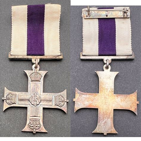 Military Cross Ww1 Issue Liverpool Medals