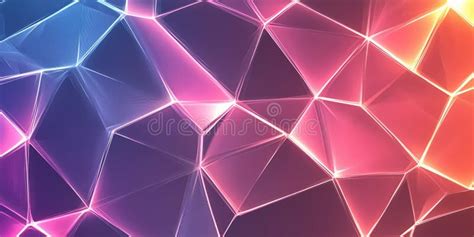 A Geometric Abstract Background Featuring Layered Translucent