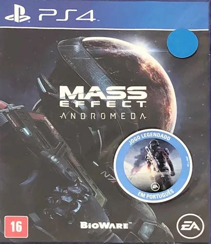 Jogo Ps4 Mass Effect Andromeda Lacrado Mídia Física Parcelamento