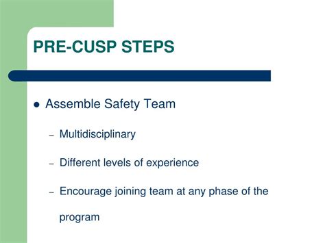 Ppt Comprehensive Unit Based Safety Program Cusp Powerpoint