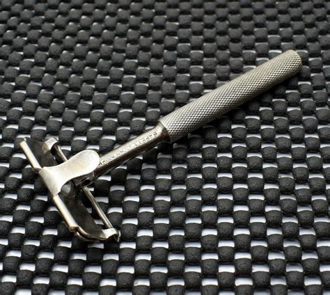 Vintage Safety Corn Knife Single Edge Safety Razor Silver Nov 19 1912