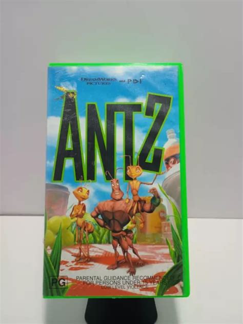 Antz Vhs 1998 The First Dreamworks Animated Movie Green Case 14