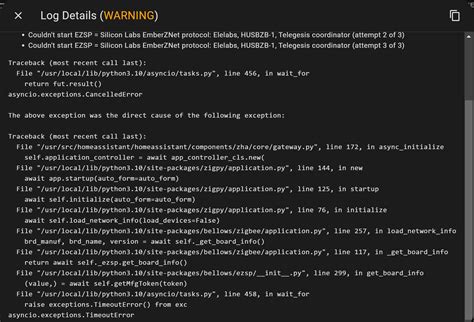 Usb Dongle Device Failed After Upgrade To 2022103 And Os 92 Pls Help Zigbee Home