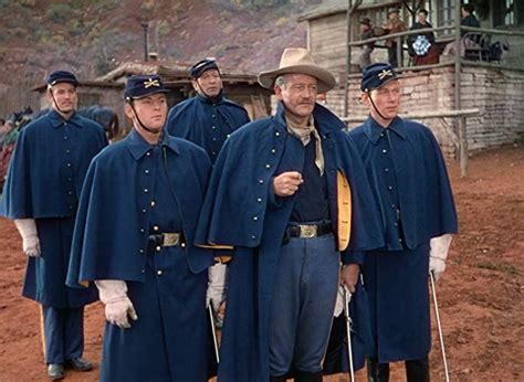 John Wayne John Agar Harry Carey Jr Michael Dugan And Victor