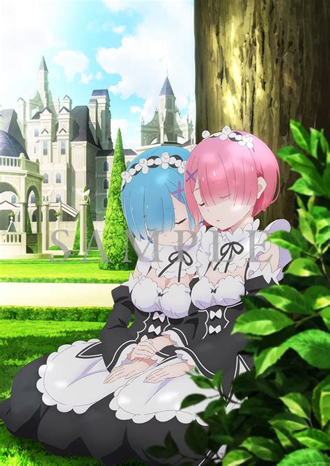 [media] Re Zero New Edition Bd Bonus Illustration R Re Zero