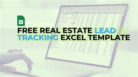 Free Real Estate Lead Tracking Excel Template Spreadsheet