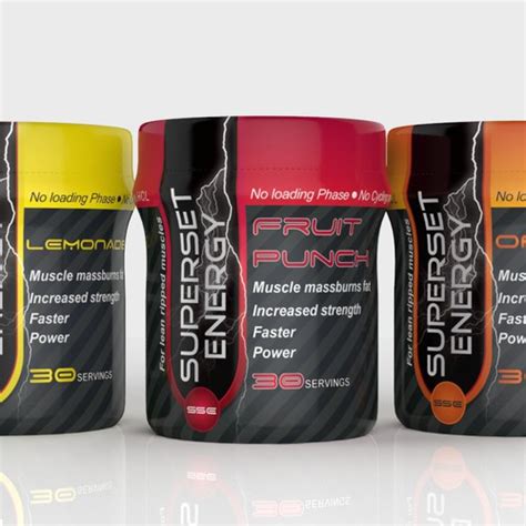 Create A Pre Workout Label For Sse Product Label Contest