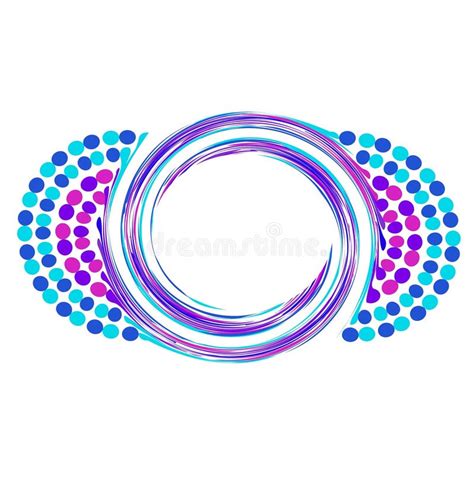 Circle Form Stock Vector Illustration Of Digital Disc 34724843
