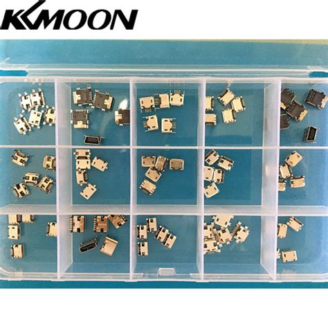 Multi Specification Micro Usb Connector Pin Charge Female Smt Socket Jack Set Lazada Singapore