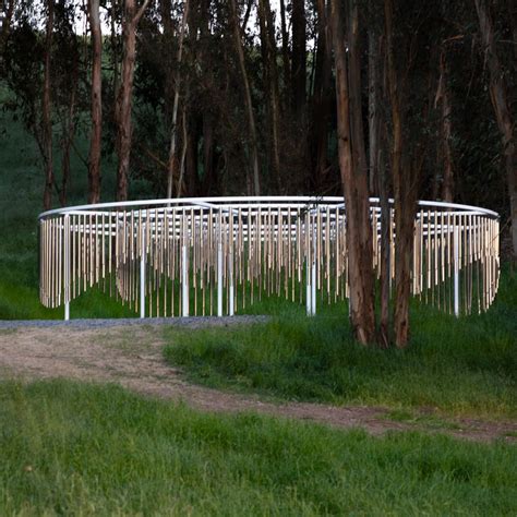 Sonic Mountain By Doug Aitken Is Formed From 365 Wind Chimes