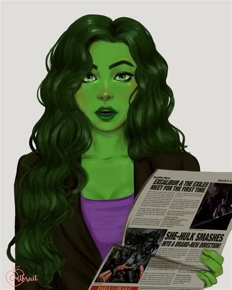 Artstation She Hulk Fanart