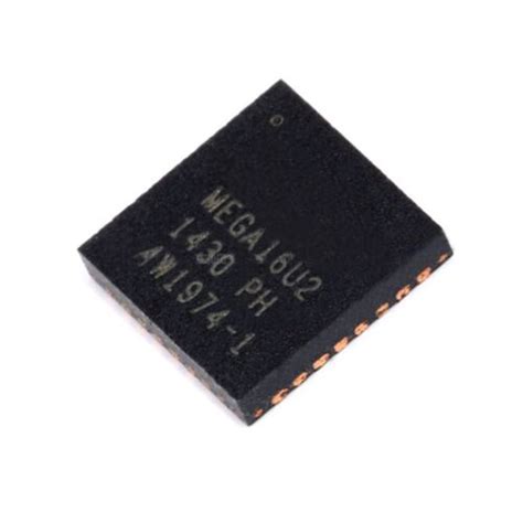 2pcs Atmega16u2 Mu Atmega16u2 Mega16u2 Tqfn 32 Ebay