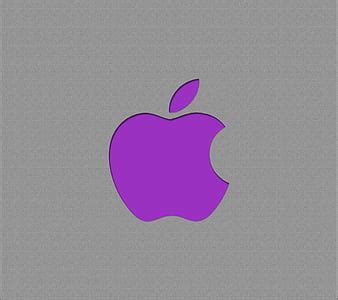 Cool Purple Apple Logo