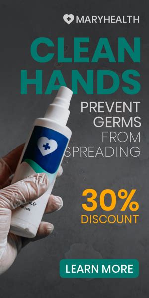 Clean Hands Prevent Germs From Spreading — 30 Discount Choose The