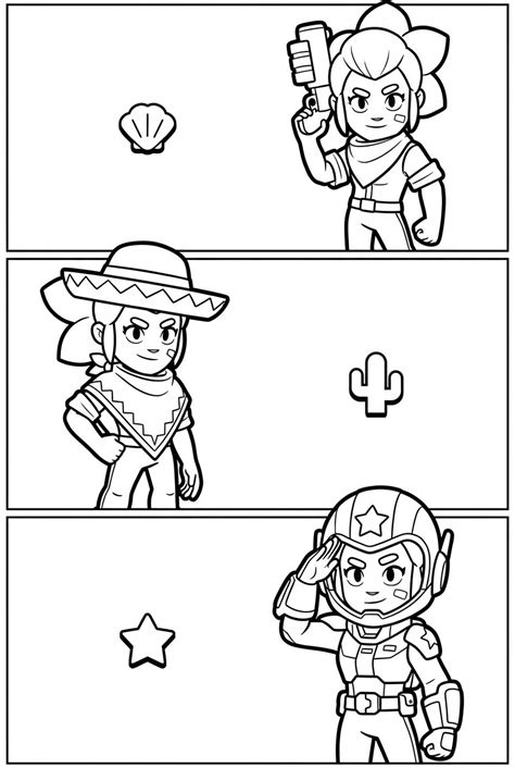 Brawl Stars Kleurplaten Gratis Printen And Kleuren