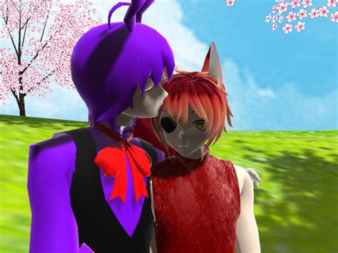 Bonnie X Foxy By Yugixyamilove Ever On Deviantart