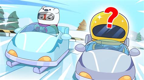 Atlas Vs The Mystery Racer 🏁 Lil Pudgys Coolest Racing Challenge 🐧