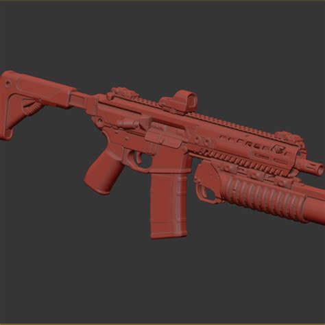 🔫 Sig Mcx・free Stl File For 3d Printing・cults
