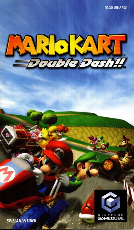 Mario Kart Double Dash Cover Or Packaging Material Mobygames