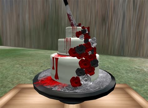 Second Life Marketplace Gothic Cake