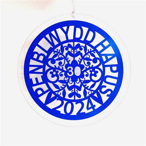 Penblwydd Hapus Birthday Ornament By Caroline Rees