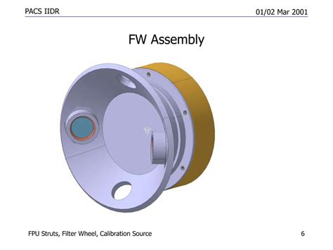 Ppt Advanced Calibration Source Design For Fpu Struts And Filter Wheel Assembly Powerpoint