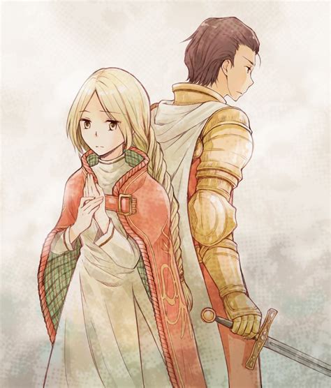 Ovelia Atkascha And Delita Heiral Final Fantasy And 1 More Drawn By