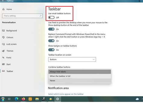Taskbar Icon Width Windows 10 Solved Page 2 Windows 10 Forums