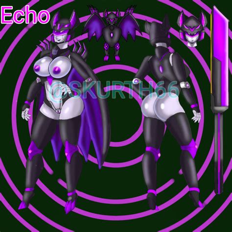 Rule 34 Bat Ears Big Ass Big Breasts Big Butt Black Armor Echo Skur
