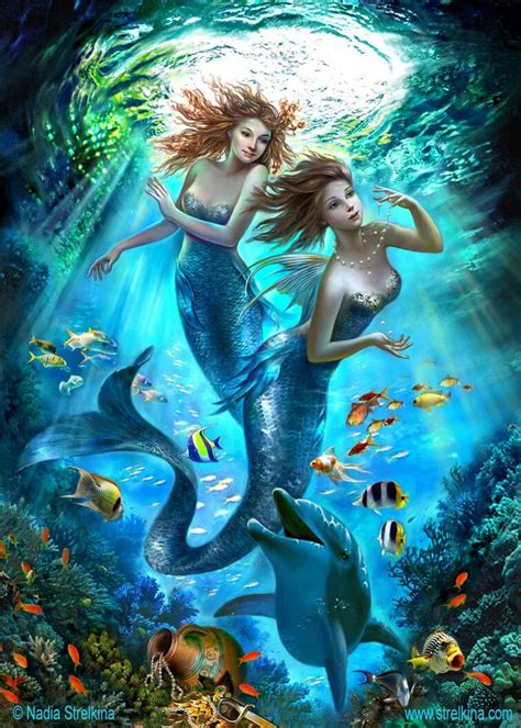 Pin On Deviant Artists 2 Fantasy Mermaids Mermaid Artwork Fantasy Art
