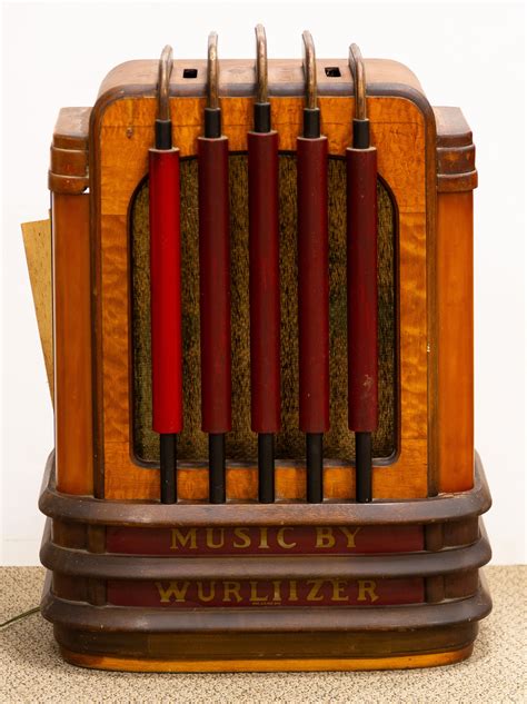 Rare Wurlitzer Model 250a Jukebox Auxiliary Speaker And Wurlitzer Model