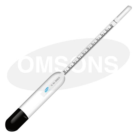 Brix °bx Glass Hydrometer With Nabl Certificate Omsons Labs