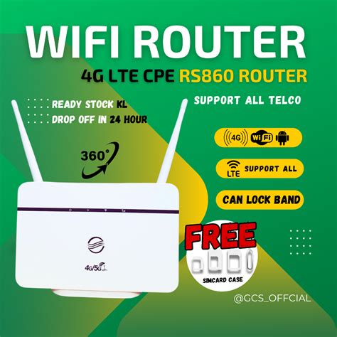 Ready Stock Penghala Rs860 Wifi Router Kunci Jalur Modem Rumah Router