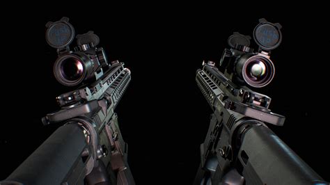 3d Model Ar 15 Vr Ar Low Poly Cgtrader