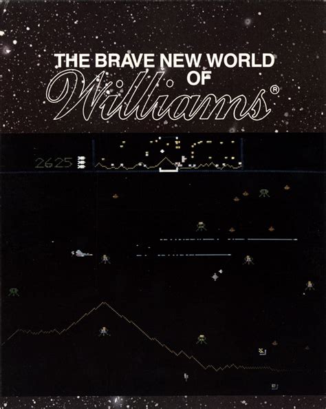 Defender Williams Electronics Inc Video Game 1980 Usa The