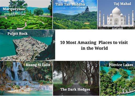 Top 10 Places To Visit In The World