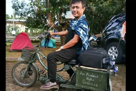 Nirwan Arsuka Meninggal Tokoh Literasi Pendiri Pustaka Bergerak Indonesia Meninggalkan Kenangan