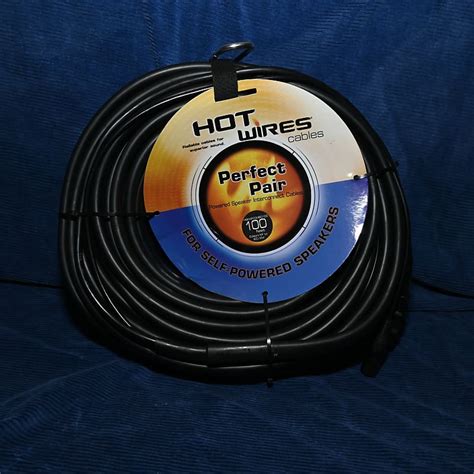 Hot Wires Perfect Pair Powered Speaker Cable Assembly 100 Reverb